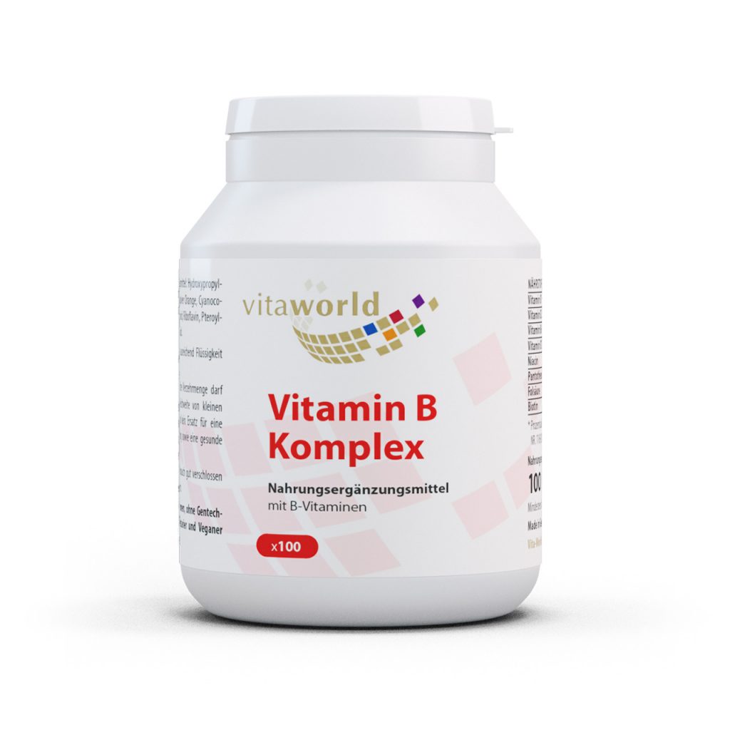 Vitamin B kompleks kapsule, Vita World, 100 kom. - Gravida.hr